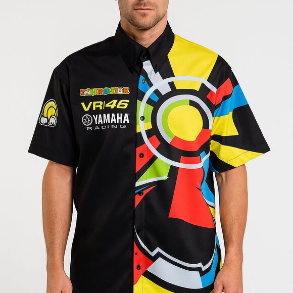 HG RACING WEAR | Shirts | Colorful Vr46 Yamaha Racing Shirt Xl The ...
